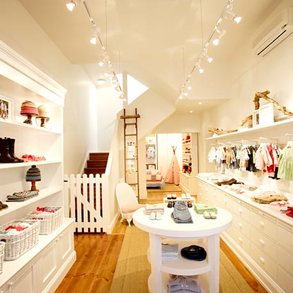 DECORAÇÃO DE LOJA DE BEBÊ