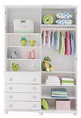 DECORAÇÃO PARA GUARDA ROUPA DE BEBÊ