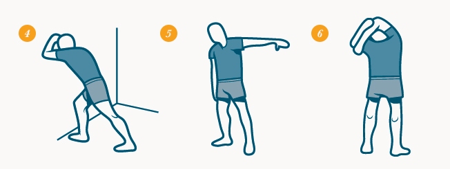 SÉRIE DE EXERCÍCIOS DE ALONGAMENTO