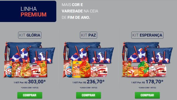 Kits de Natal 2015 - Sadia, Perdigão, Seara