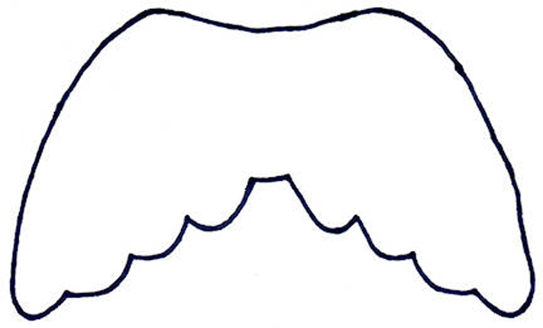 Como Fazer Asas de Anjo Passo a Passo